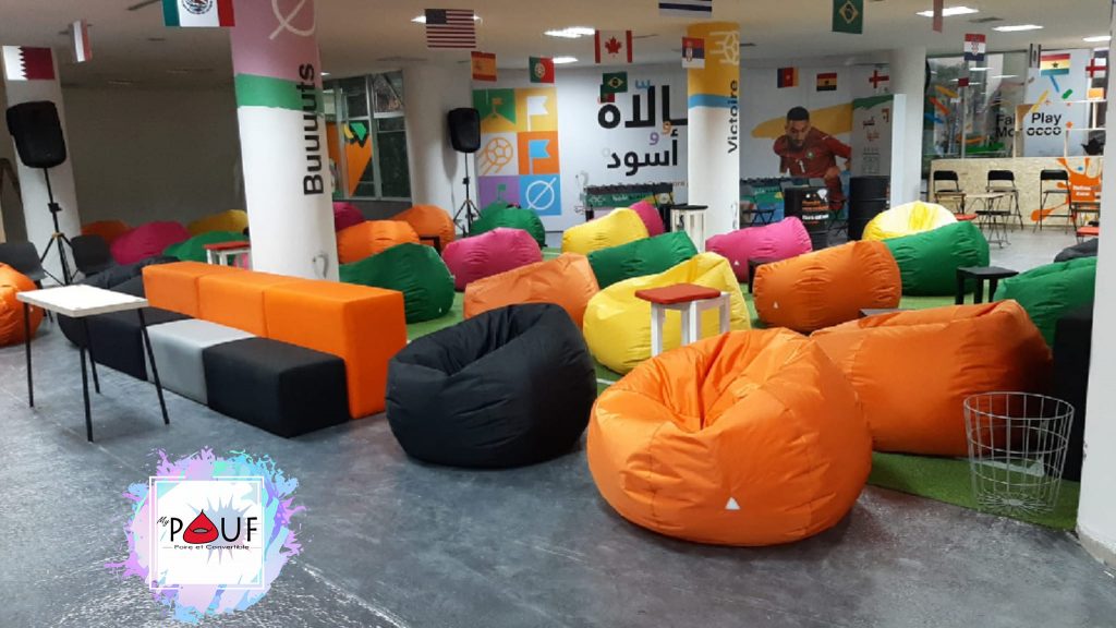 MY POUF - 1er Fournisseur au Maroc de Pouf de détente a base Micro-billes